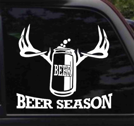 Beer Season Decal - Etsy