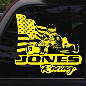 Personalized Shifter Kart Racing Version 11 Decal - Etsy