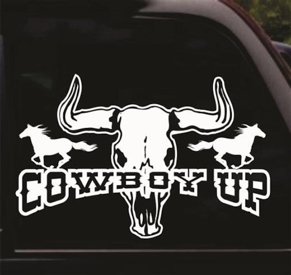 Cowboy Up Decals