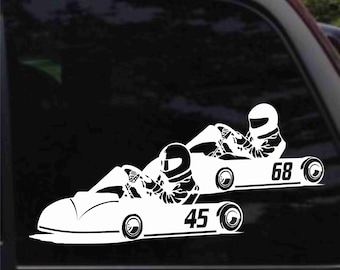 Go Kart Racing Wraps Graphics Decals Stickers Numbers - Etsy