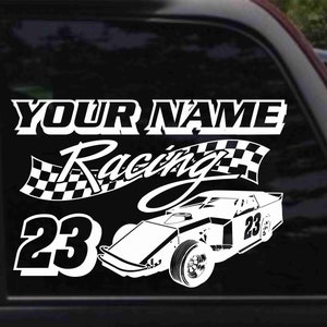 Personalized Modified Racing Version 7 Decal Sticker - Etsy