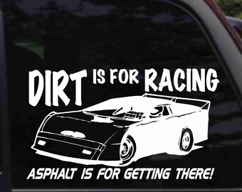 Dirt Late Model Decals - Etsy