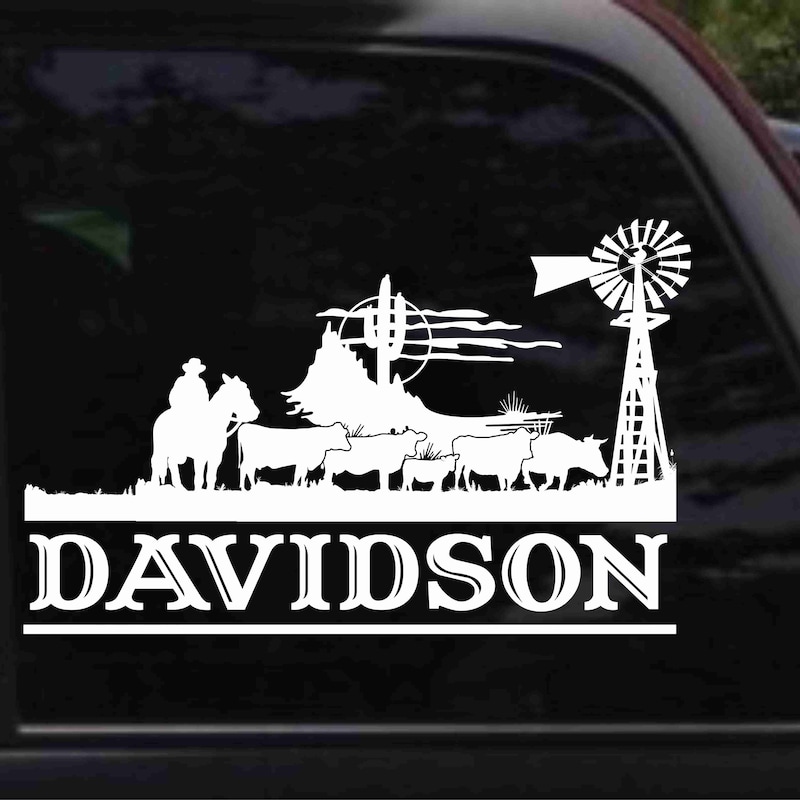 Western Decals - Etsy
