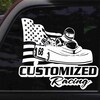 Personalized Sprint Car Racing Version 4 Decal Sticker - Etsy