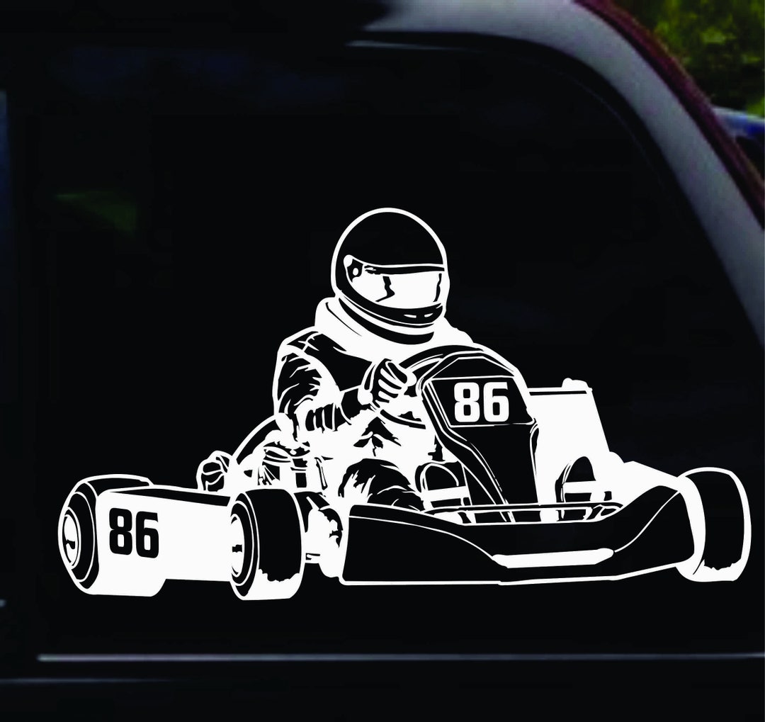Shifter Kart Racing Decal - Etsy