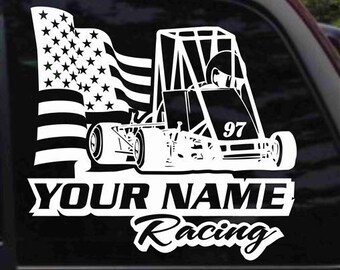 Quarter Midget Racing Svg - Etsy