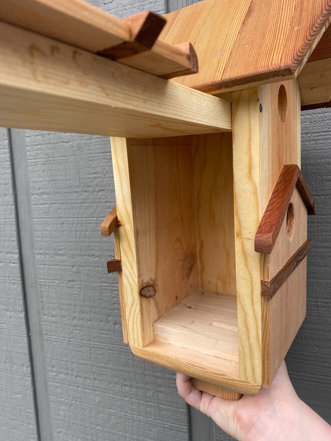 Two Story Birdhouse - Etsy