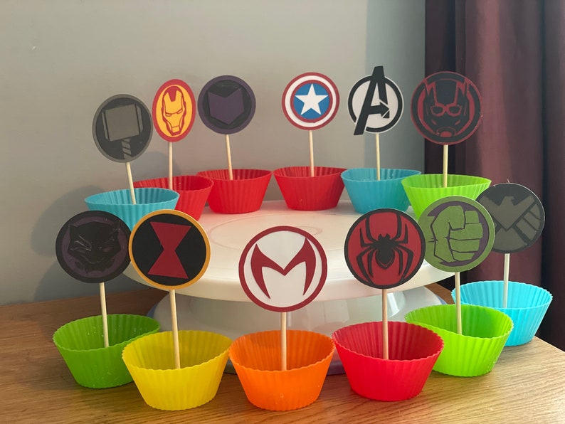Custom Cupcake Toppers - Etsy