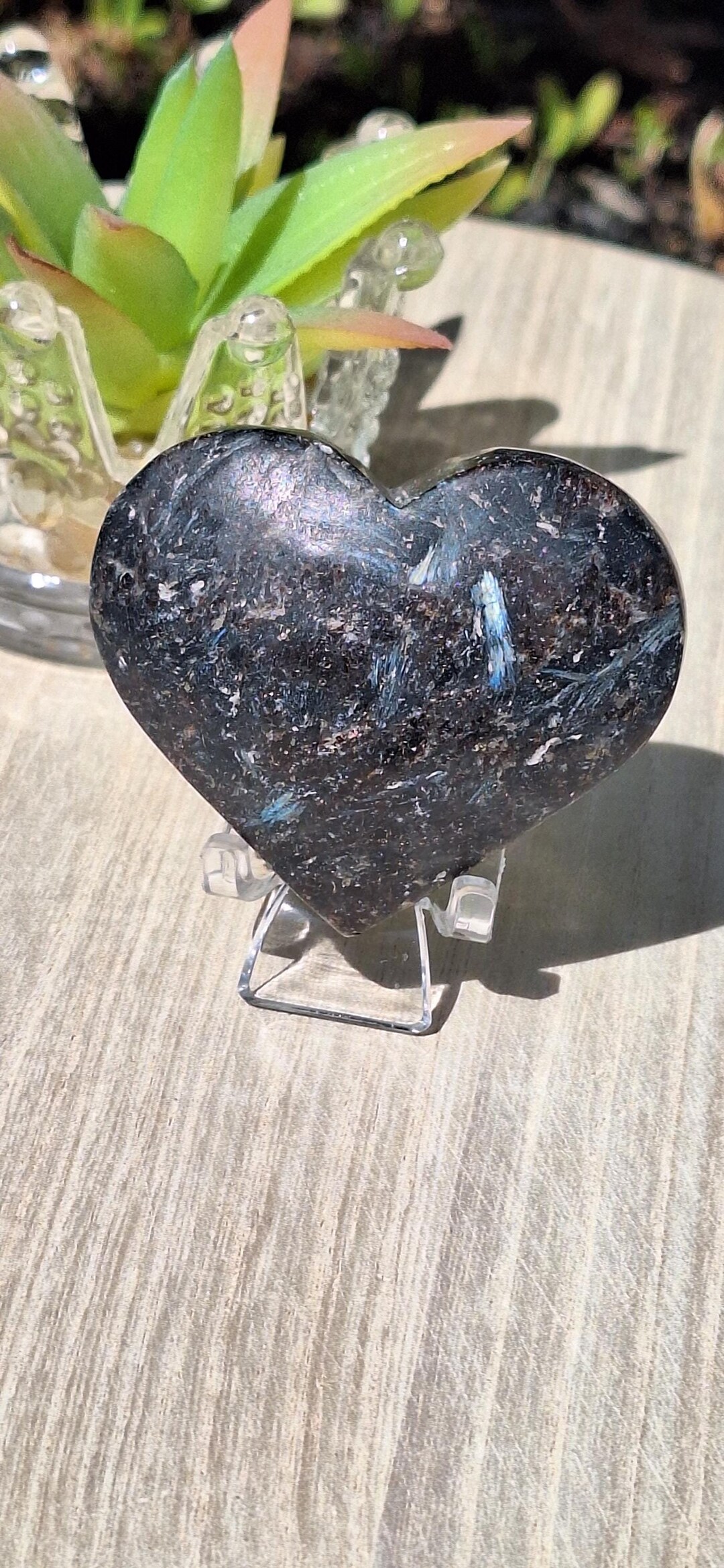 Astrophyllite/firework Heart, Crystal, Energy Crystals, Healing ...