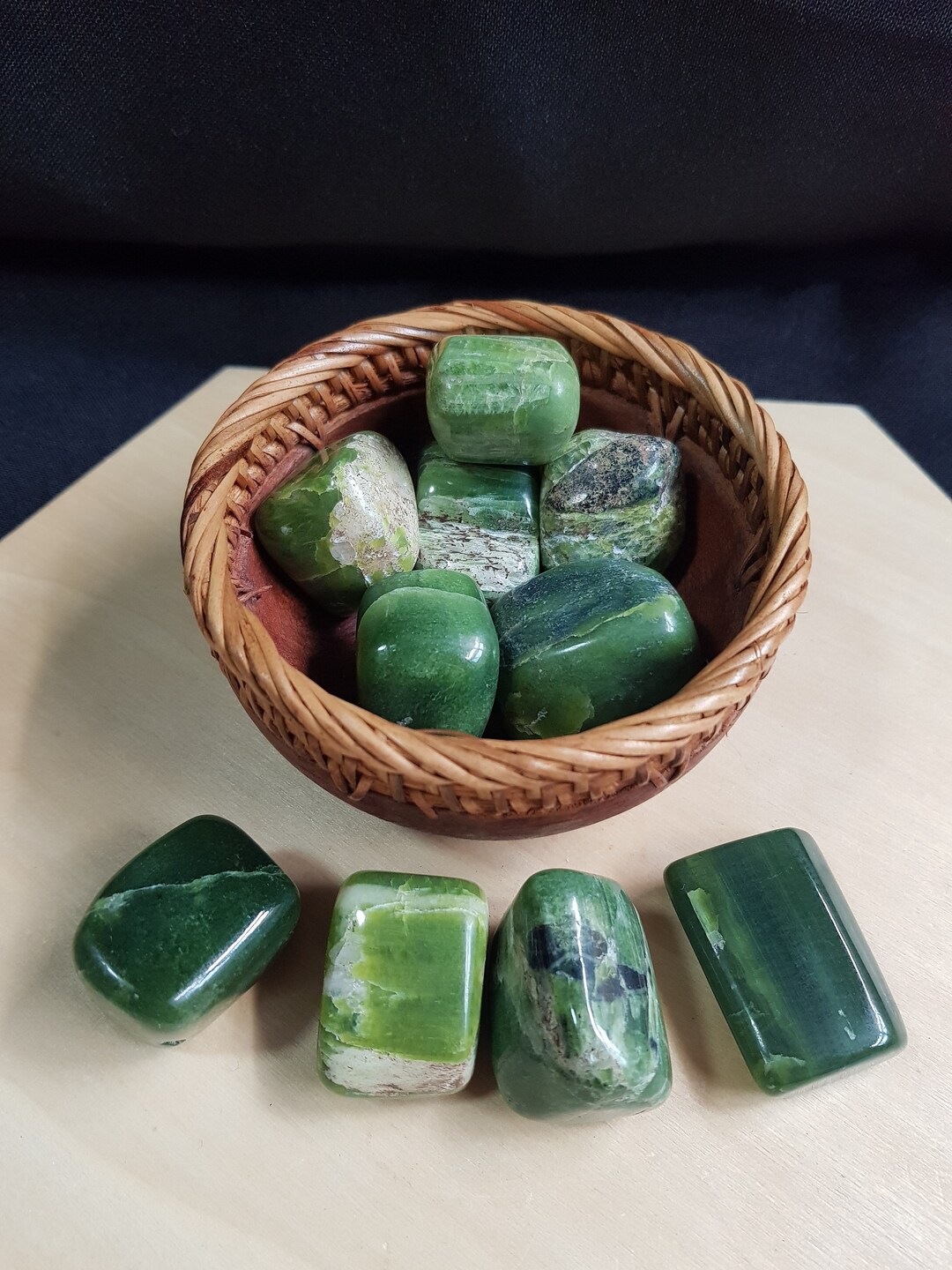 Tremolite Tumbles, Crystal, Energy Crystals, Healing Crystals, Home ...