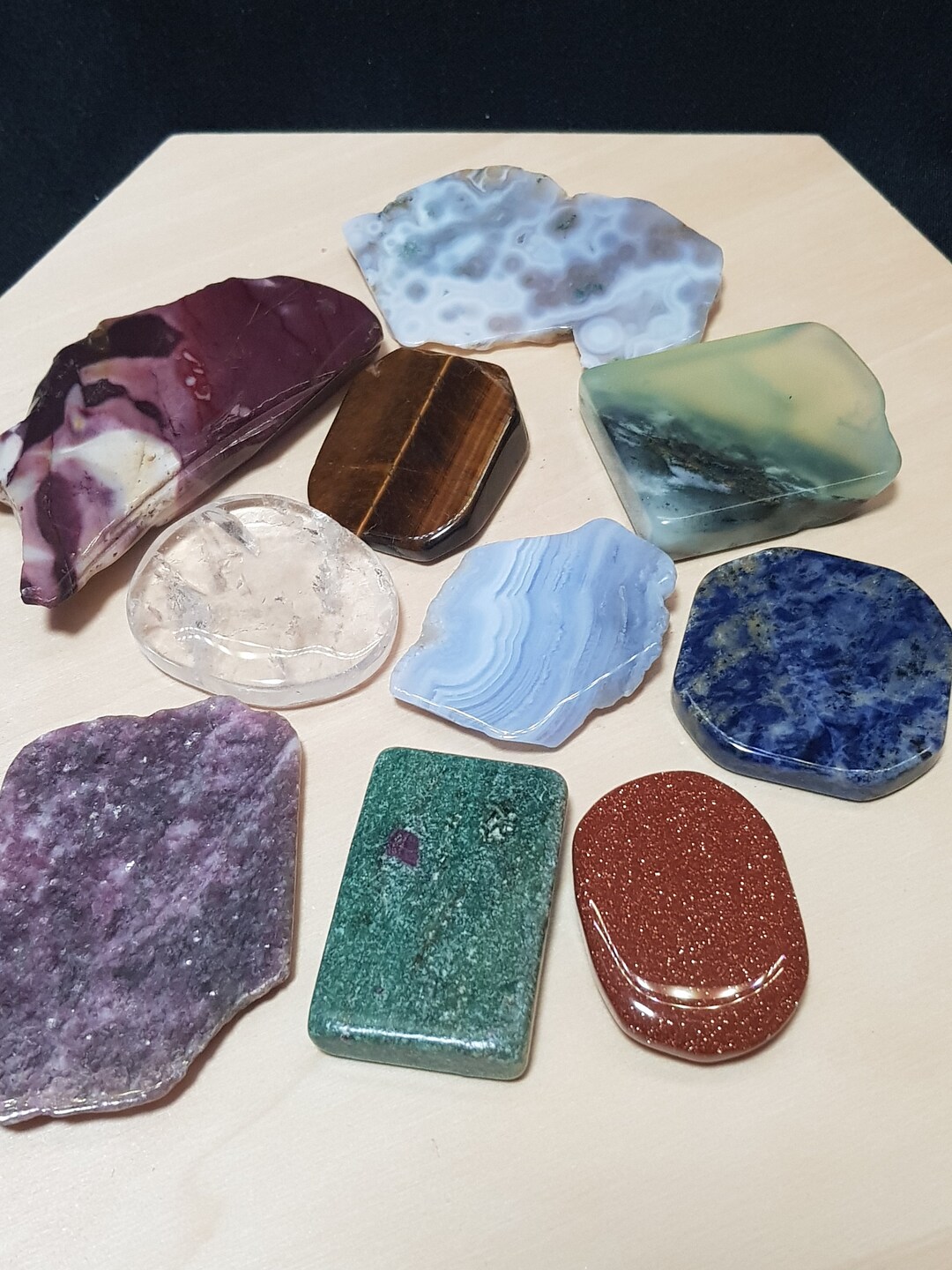 Polished Crystal Slab, Crystal, Energy Crystals, Healing Crystals, Home ...