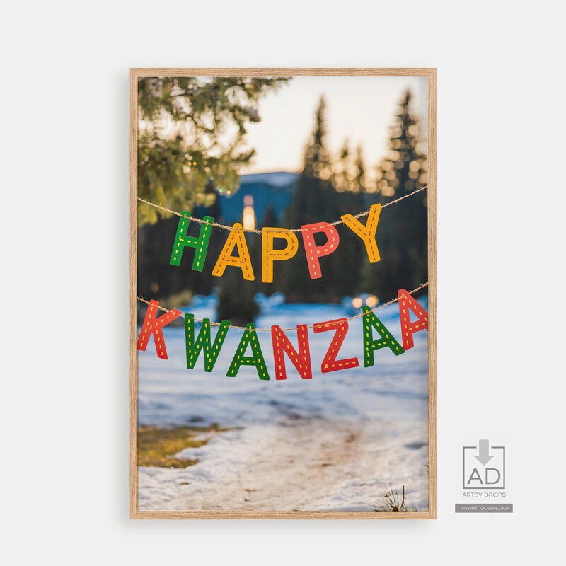 Kwanzaa Banner - Etsy