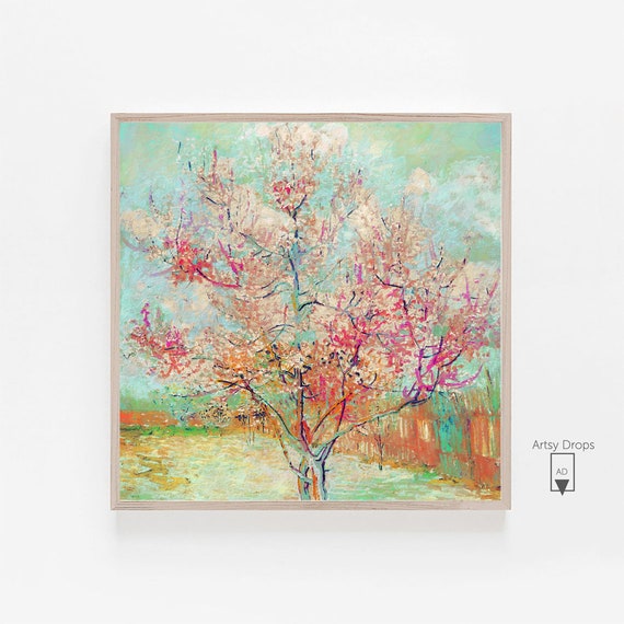 Printable Vintage Art Fall Landscape Art Print Large Landscape ...