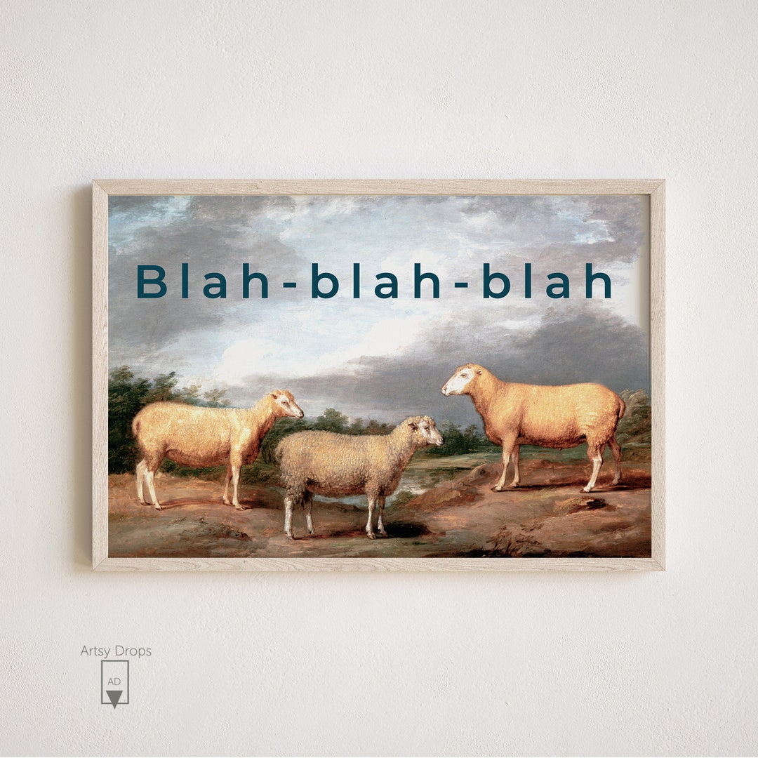 Vintage Funny Quote Art Prints - Printable and Poster Options - Etsy