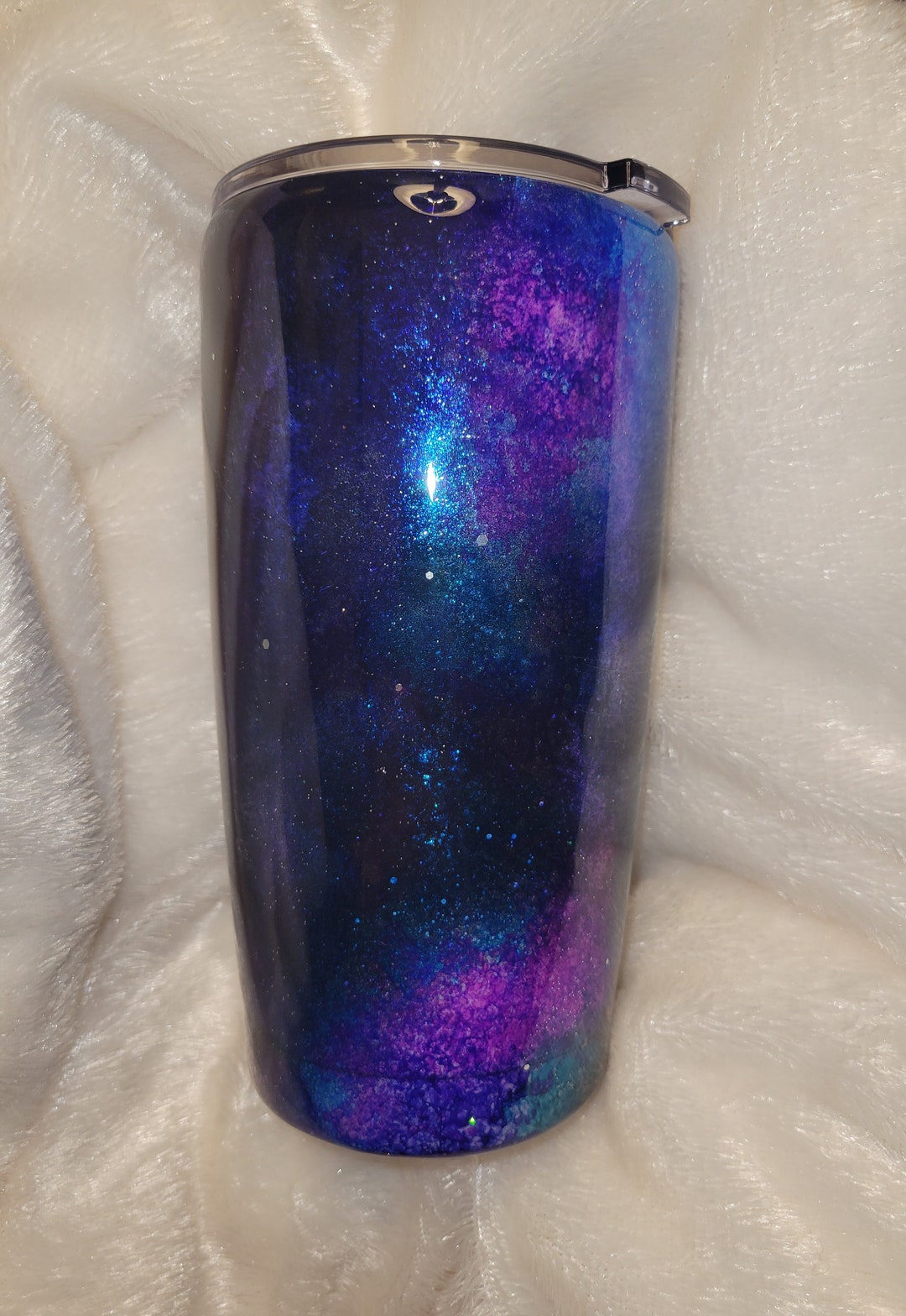 Galactic Nebula Glitter Tumbler Galaxy Glitter Tumbler - Etsy