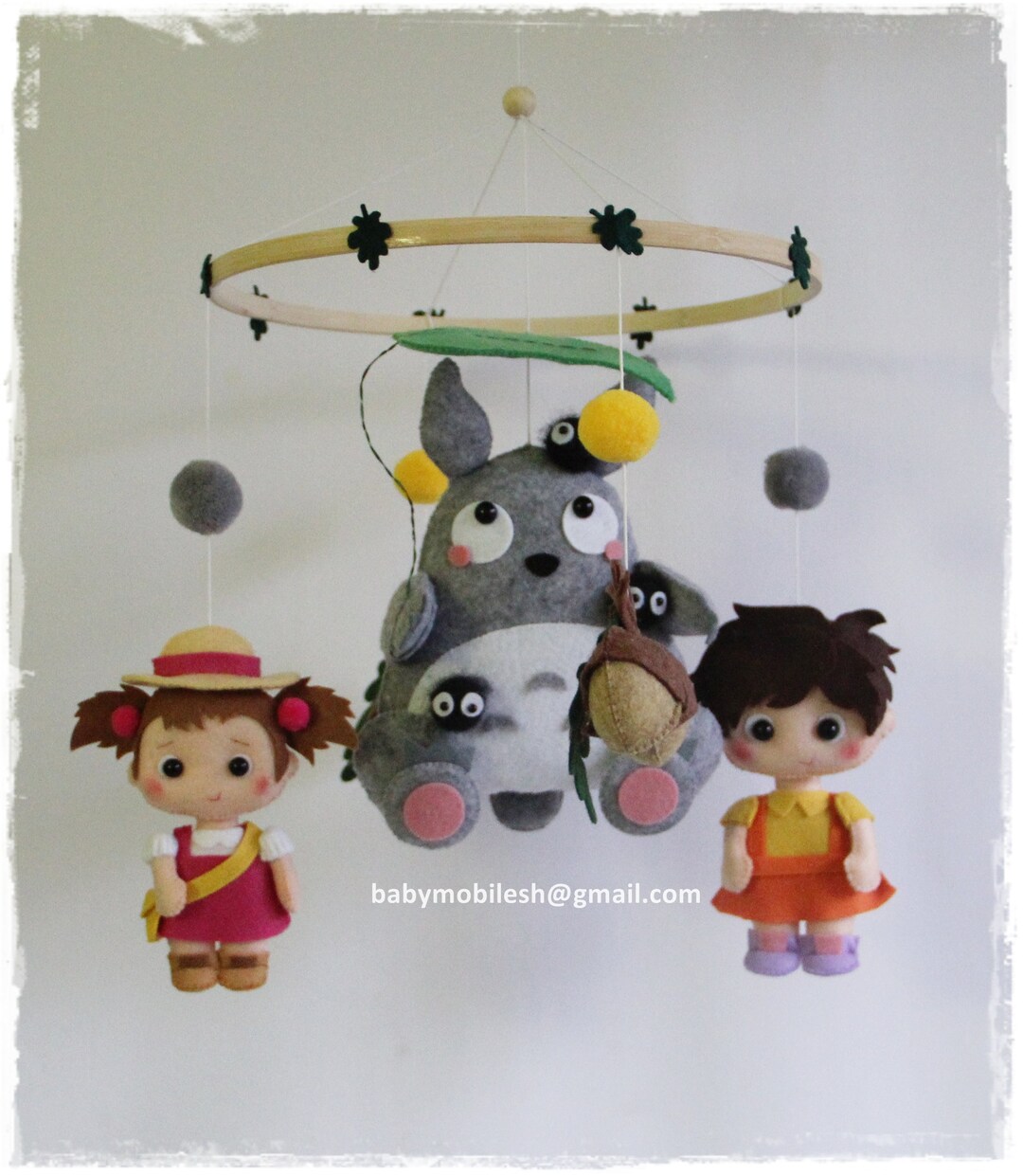 Ready to Ship Crib Baby Mobile Anime Baby Mobile Felt Mobile Themed ...
