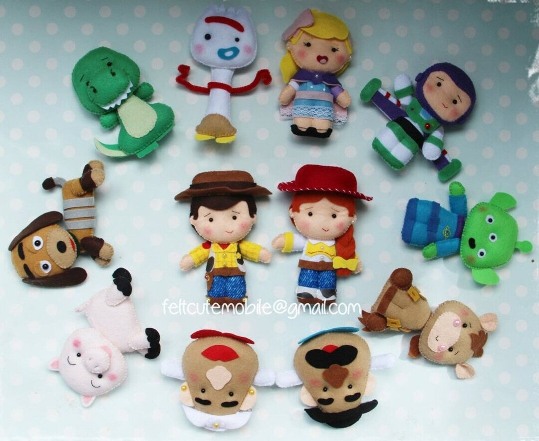 Toy Story Inspired Ornaments Superheroes Ornaments Toy Story Felt ...