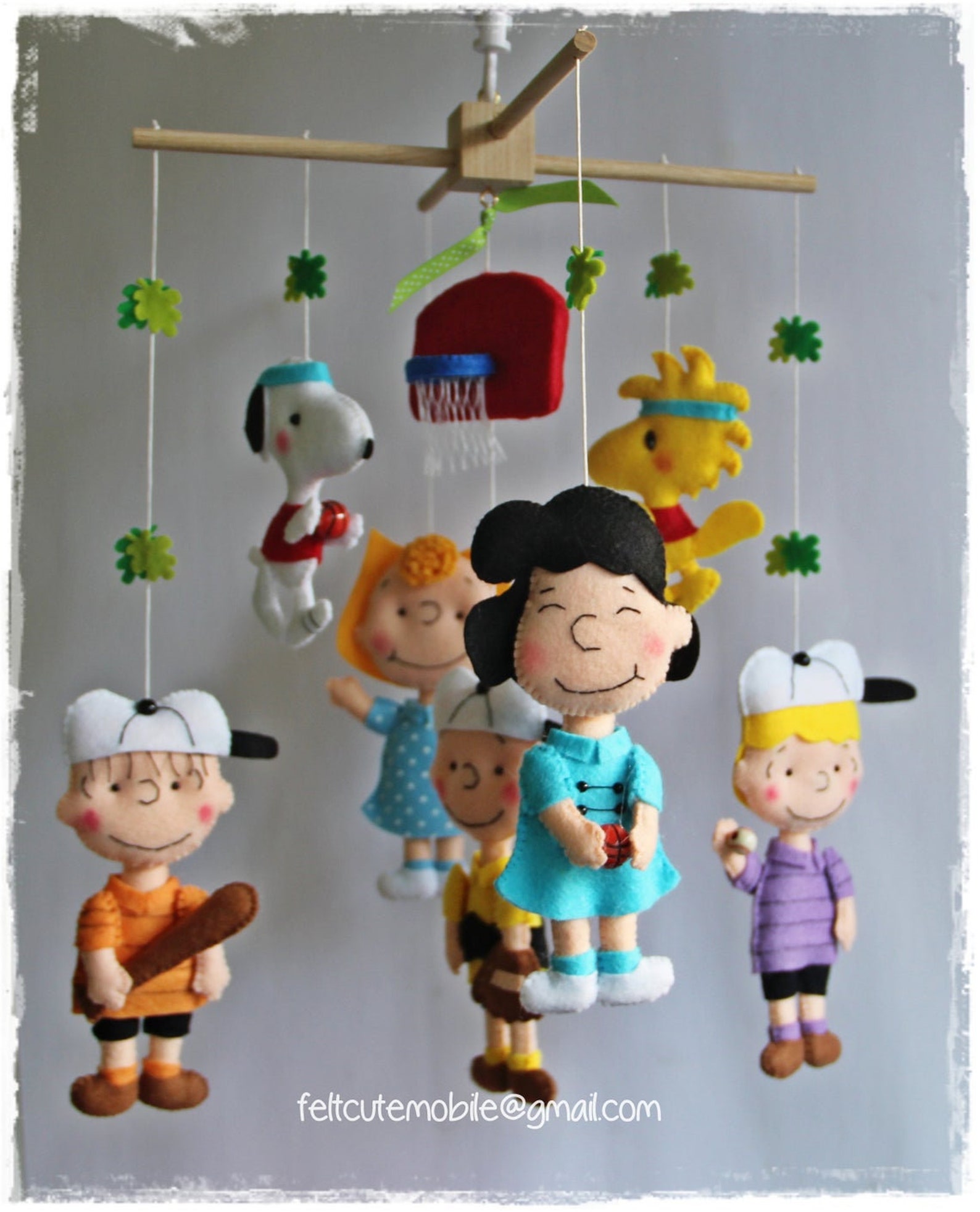 Peanuts snoopy nursery decor baby birthday crib mobile mom | Etsy