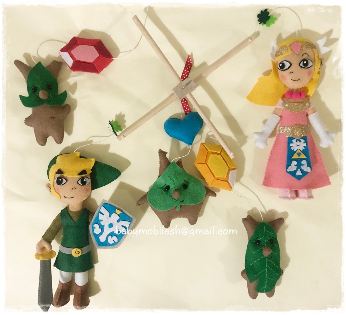 Ready to Ship Inspired by the Legend of Zelda Baby Mobile - Etsy
