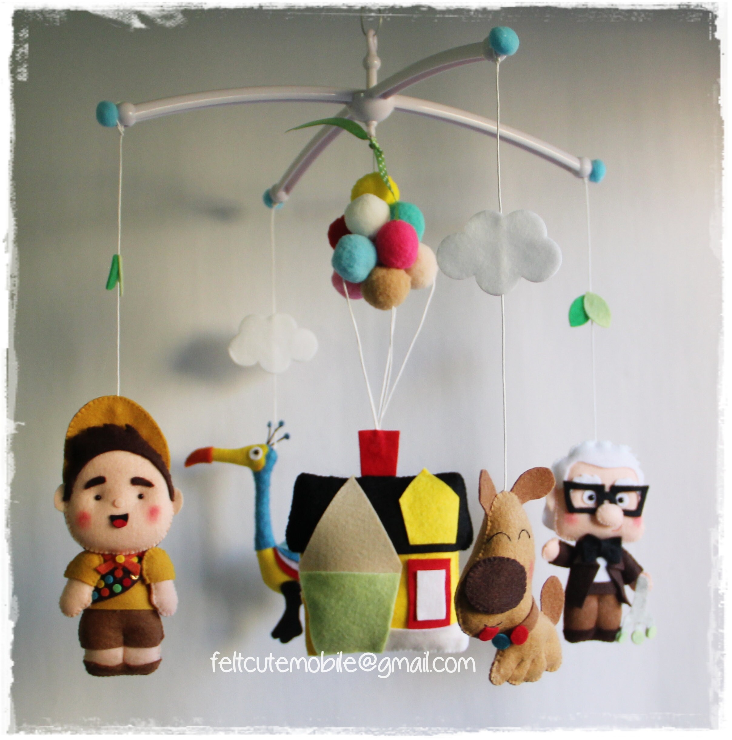 Balloon Mobile Baby UP Mobile Balloons Decorative Decoration - Etsy