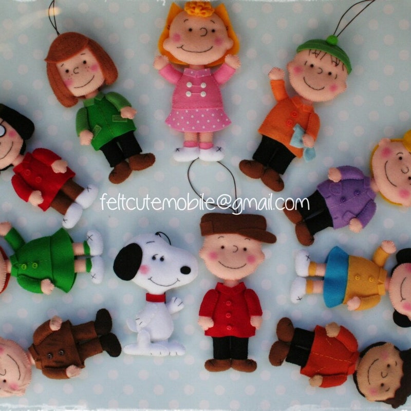 Snoopy Felt Pattern - Etsy