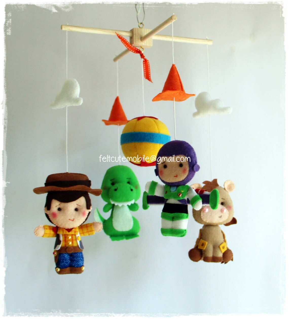 Toy Story Inspired Felt Baby Mobile: Custom Characters - Etsy