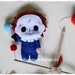 Horror Movie Character Baby Mobile: Handmade Felt Halloween Crib Decor ...