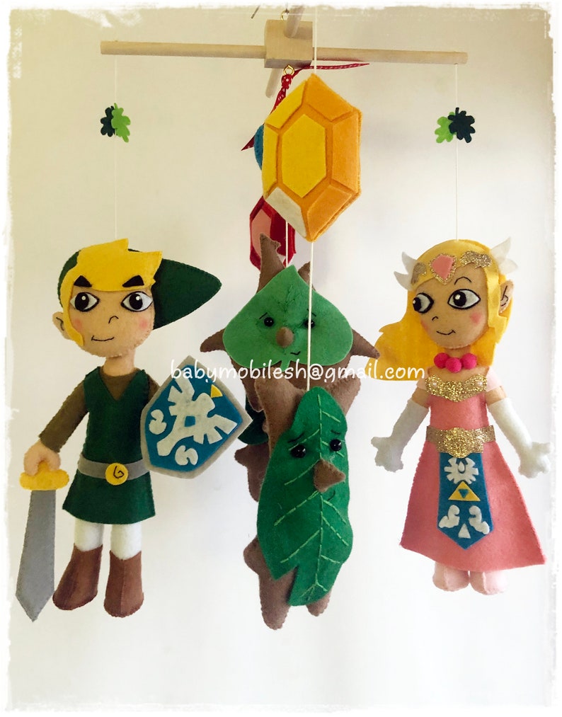 Ready to Ship Inspired by the Legend of Zelda Baby Mobile - Etsy