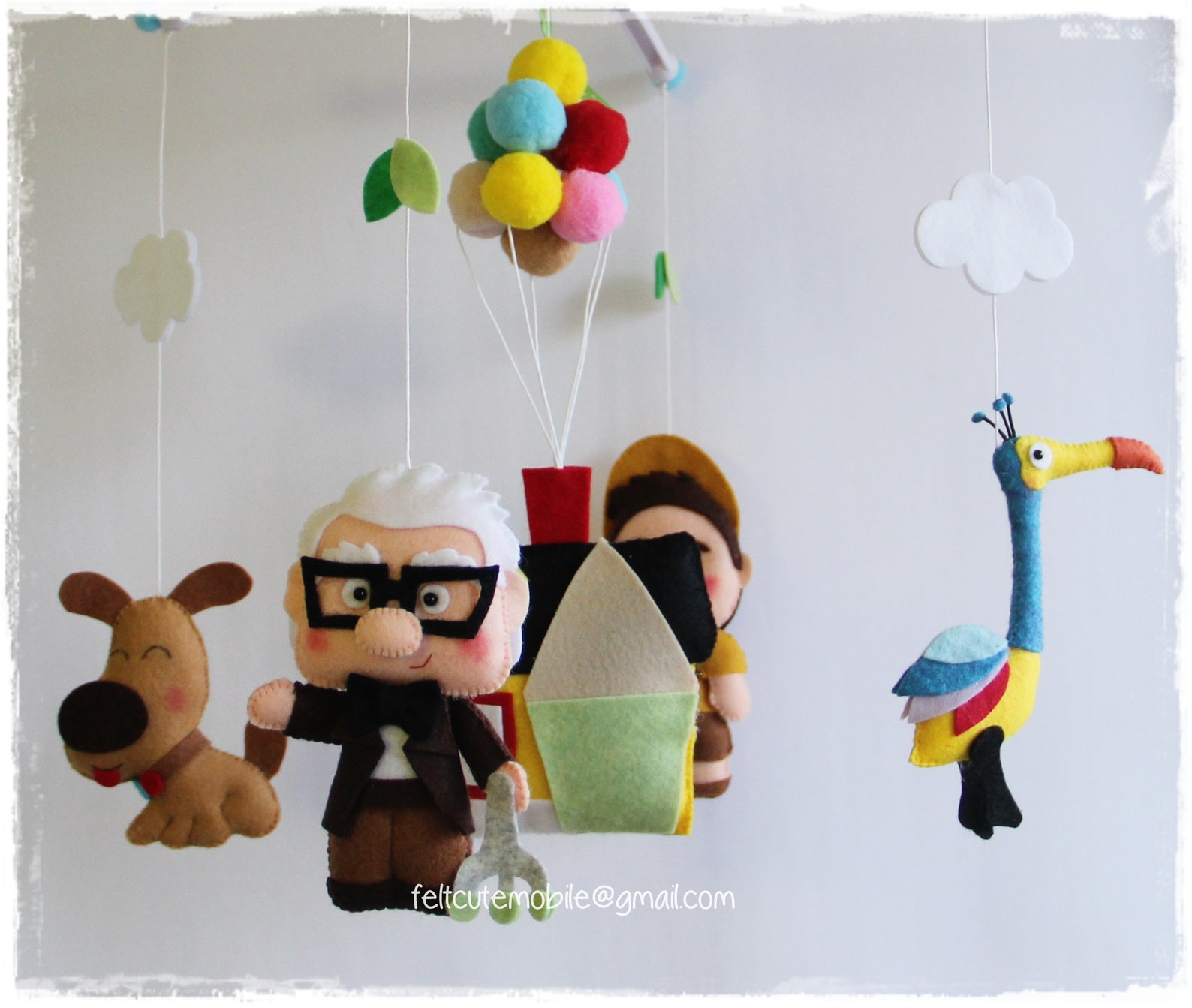 Balloon Mobile Baby UP Mobile Balloons Decorative Decoration - Etsy