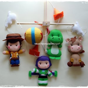 Toy Story Inspired Felt Baby Mobile: Custom Characters - Etsy