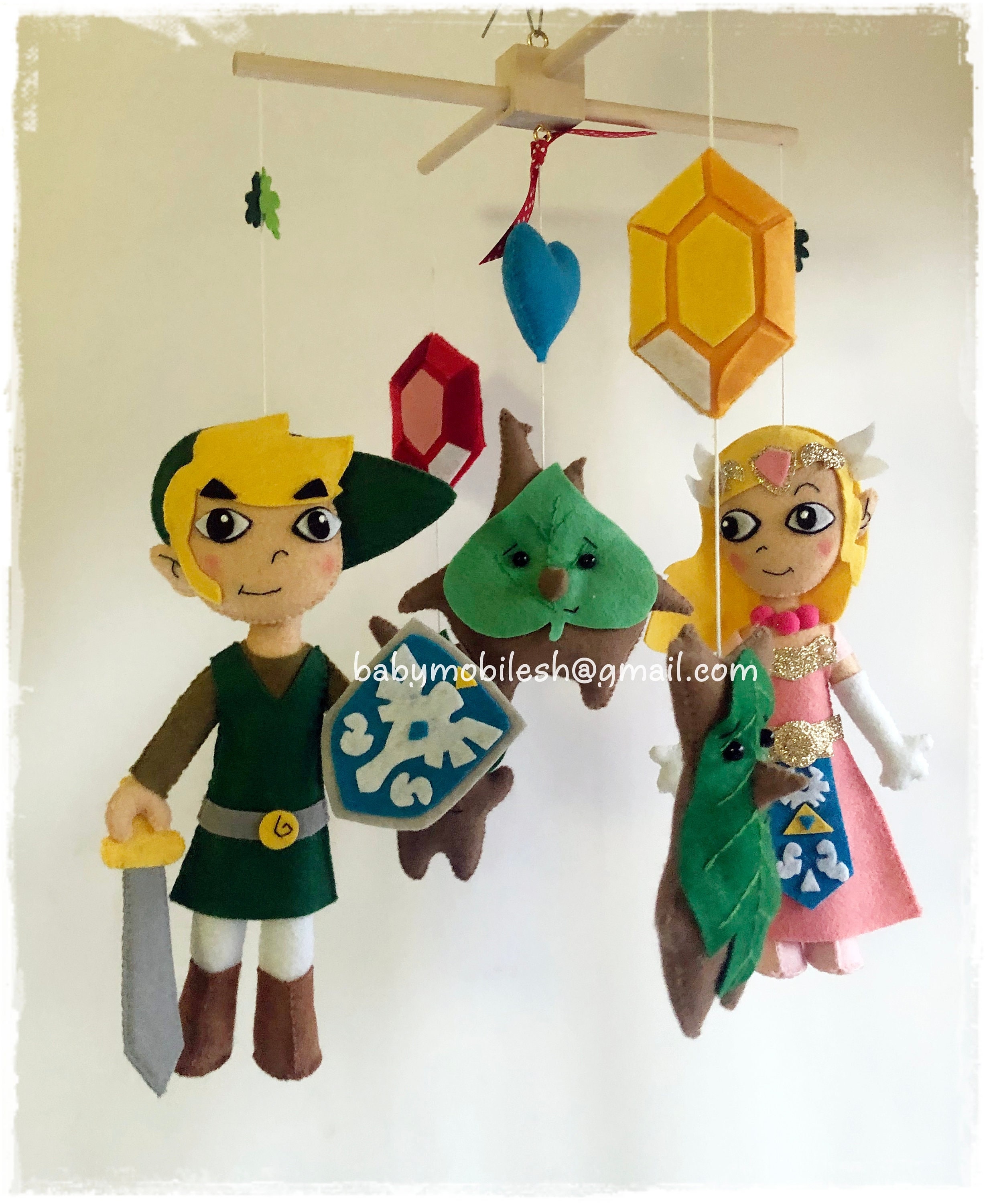 Ready to Ship Inspired by the Legend of Zelda Baby Mobile - Etsy