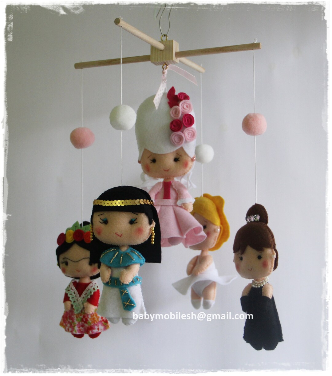 Empowered Women Baby Mobile: Felt Inspirational Nursery Decor - Etsy