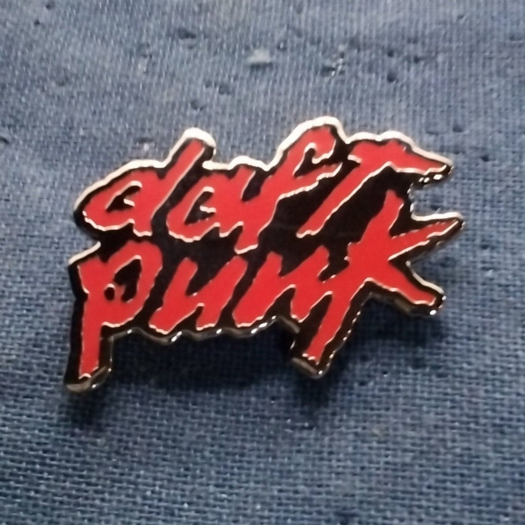 Daft Punk Homework Logo Enamel Pin 1.25 Inch by 1 Inch - Etsy
