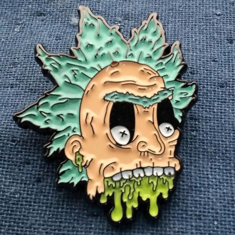 Rick and Morty Pin - Etsy