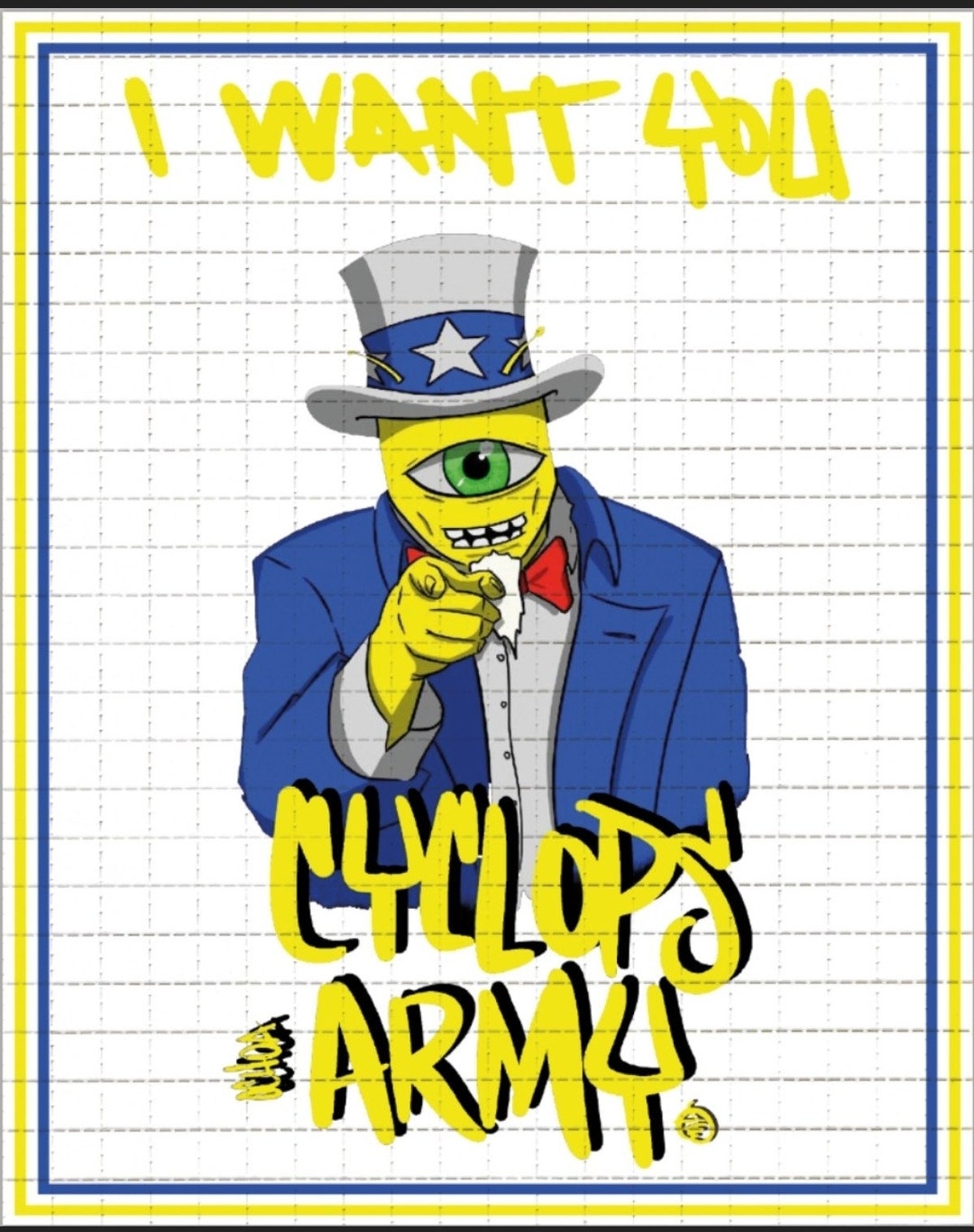 Edm/rave Blotter/subtronics I Want You Cyclops Sam 500-tab Sheet 7 Inch ...