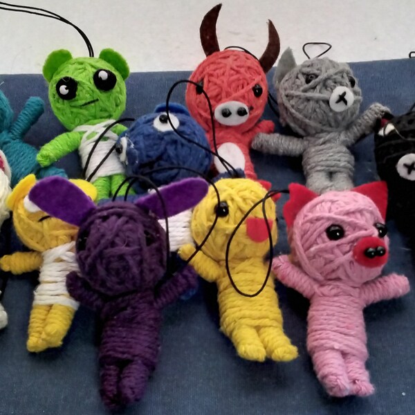 String Voodoo Doll - Etsy