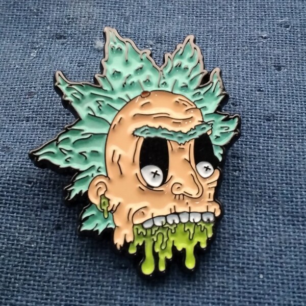 Rick and Morty Pin - Etsy