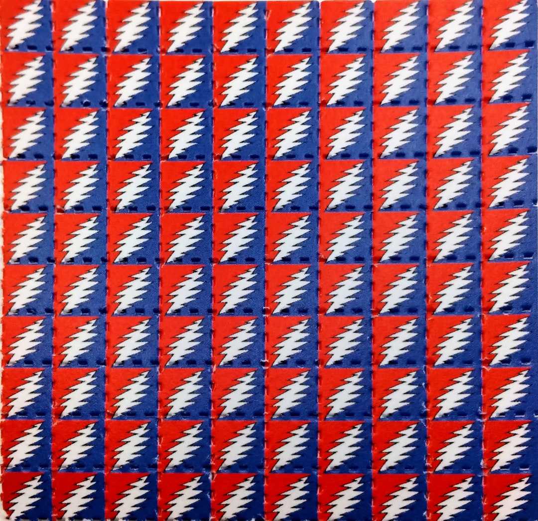 Blotter Art/grateful Dead Stealy 100-tab Sheet 2.5 Inch by 2.5 - Etsy