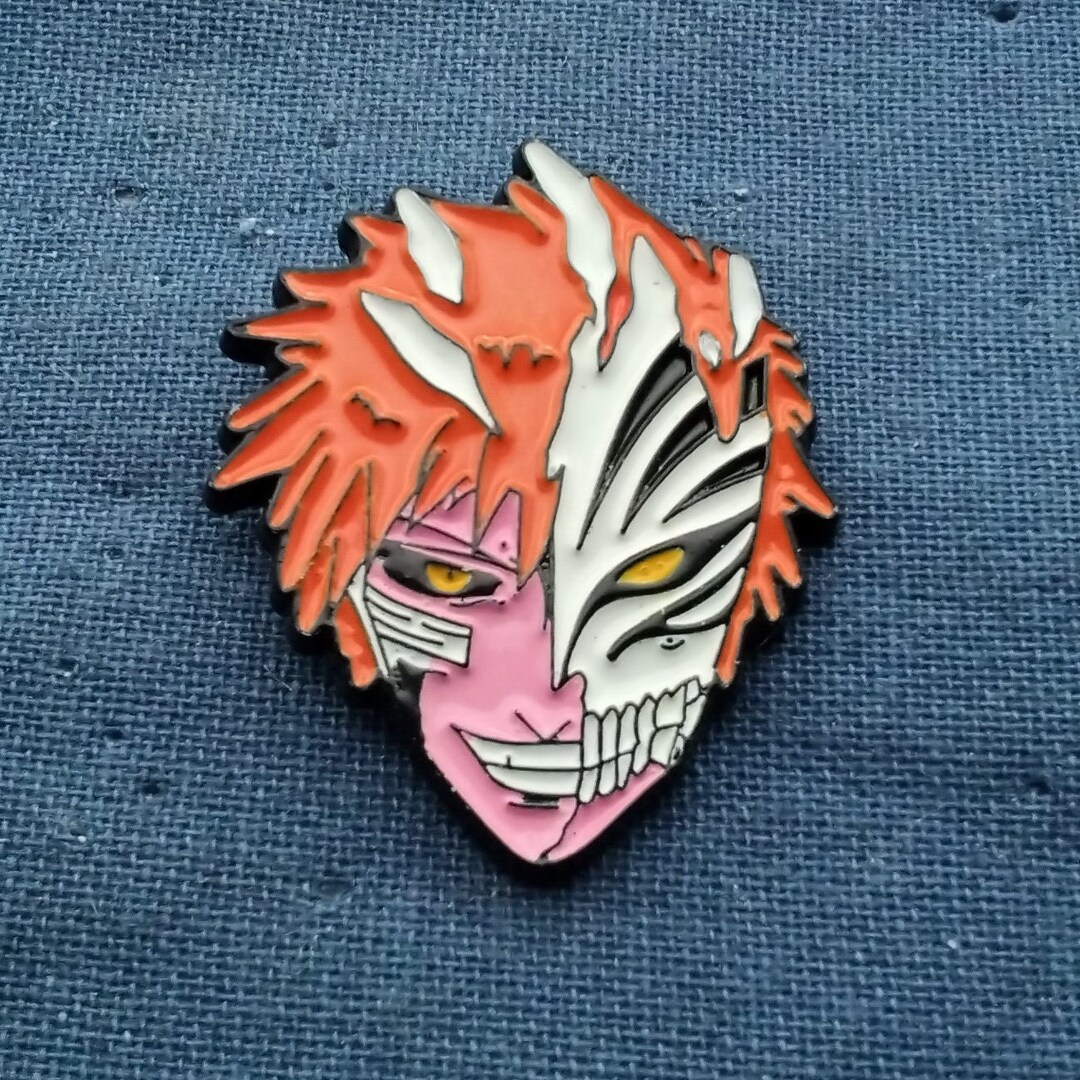 Bleach Anime Pin/ichigo Hollow Pin 1.05 Inch by 1.25 Inch - Etsy