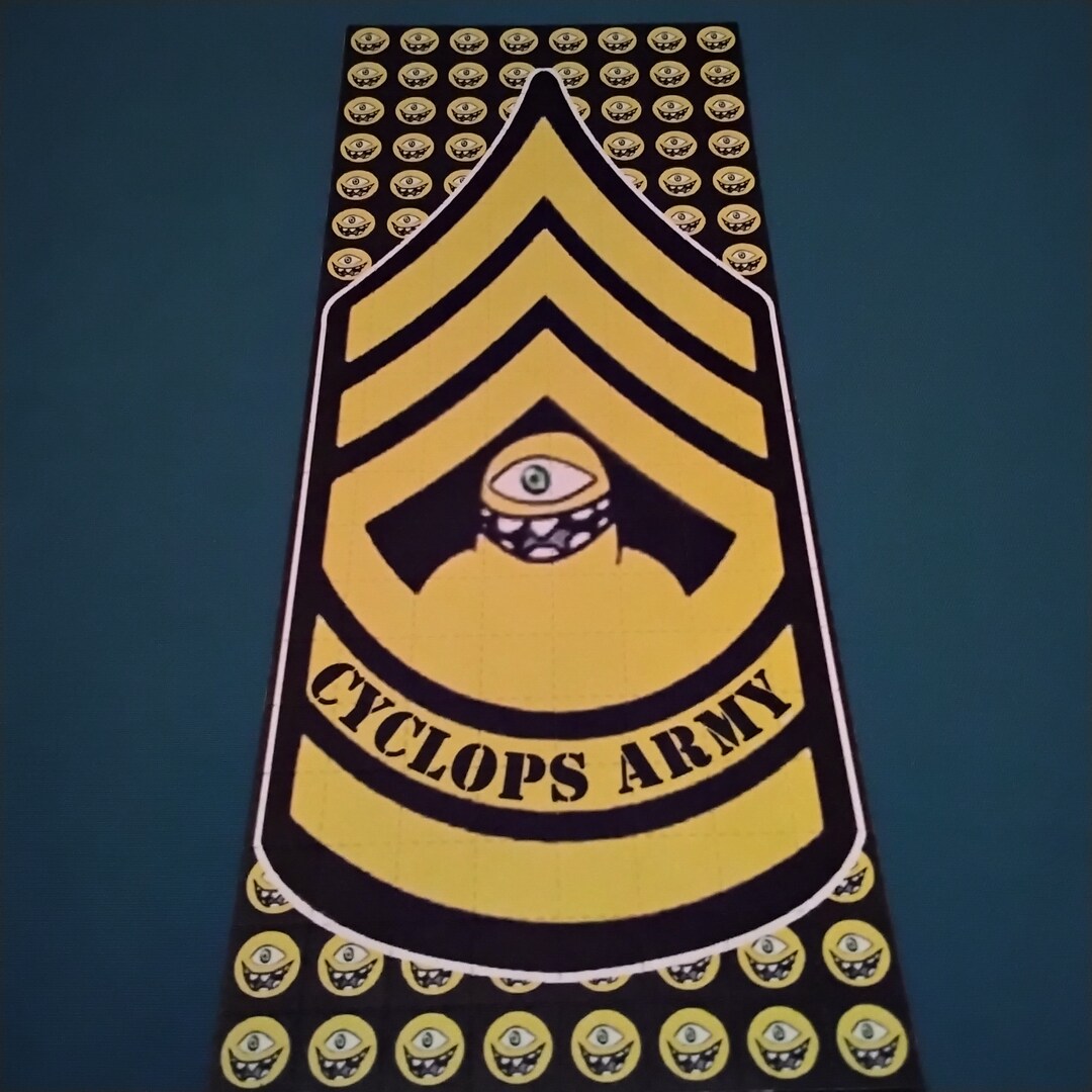 Subtronics 'cyclops Army Badge' 160-tab Specialized Sheet 2.75 Inch by ...