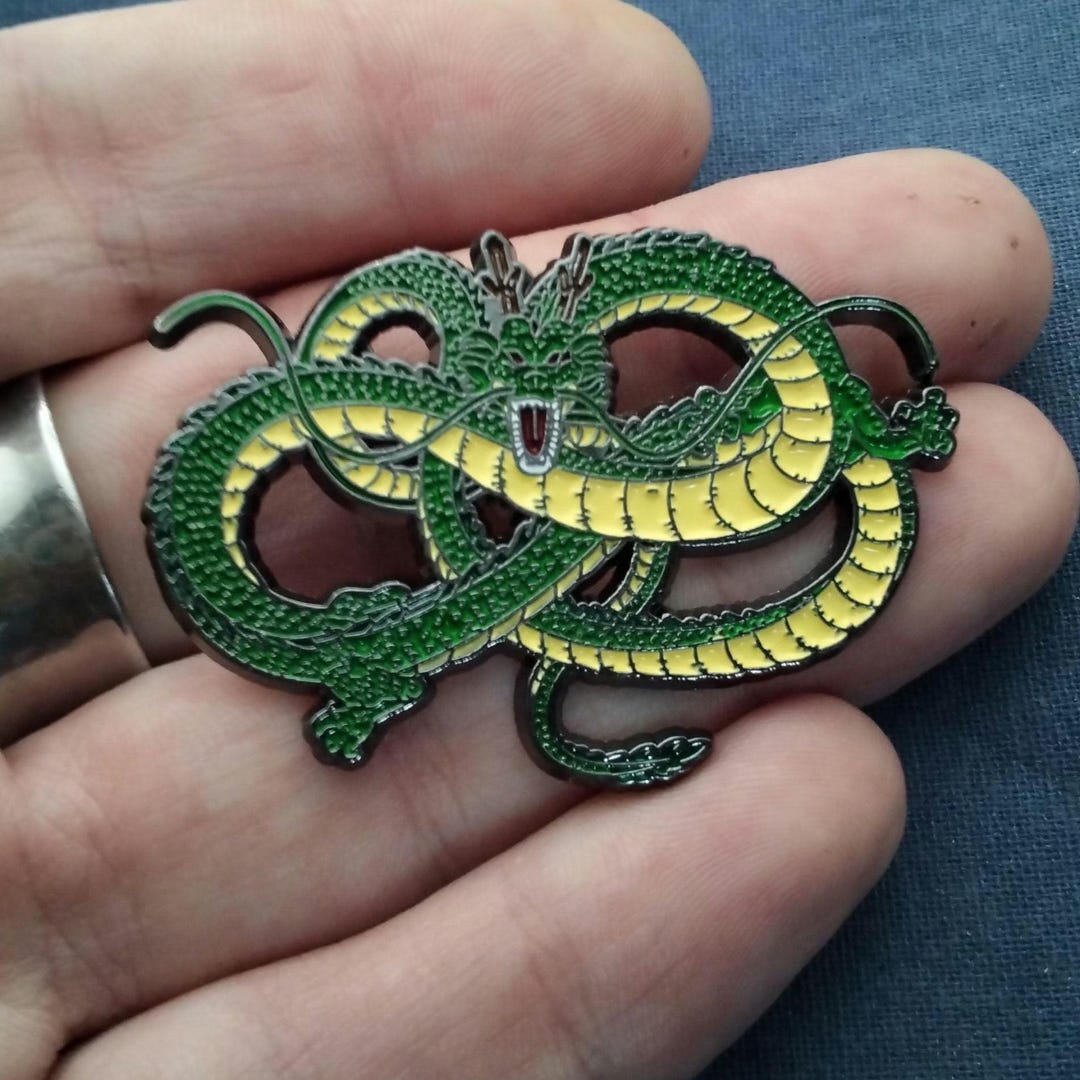 DBZ Dragon Shenron Enamel Pin 2 Inch by 1.5 Inch - Etsy