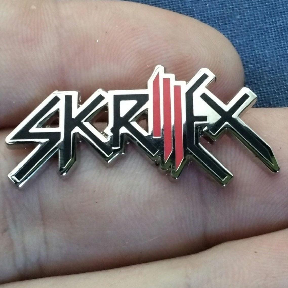 EDM Dubstep Enamel Pin (1.5 Inch X 0.5 Inch):inspired by Dj Skrillex - Etsy