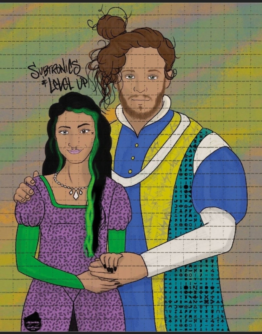 Subtronics and Level up 500-tab Sheet 7 Inch by 8.5 Inch - Etsy