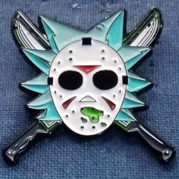 Rick and Morty Pin - Etsy