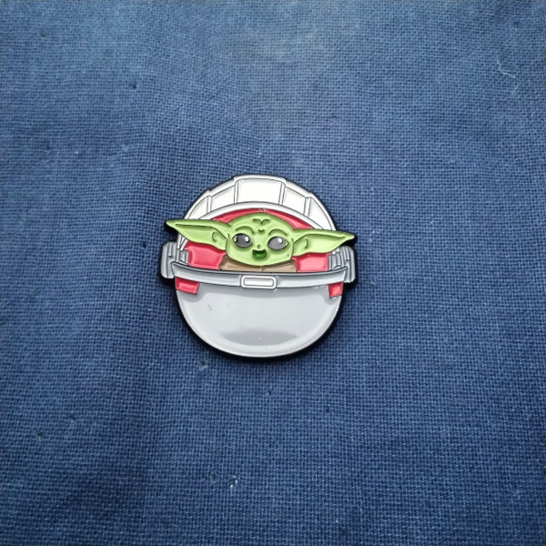 Grogu Enamel Pin - Etsy