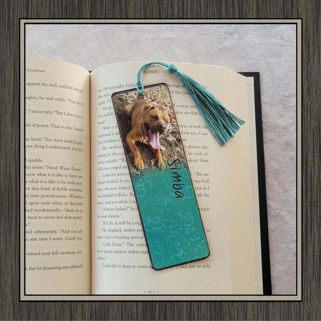 Personnalisé Signet photo animal de compagnie - Etsy France