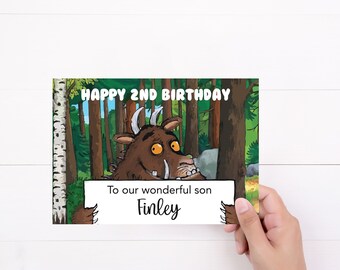 Personalised Gruffalo Card - Etsy UK