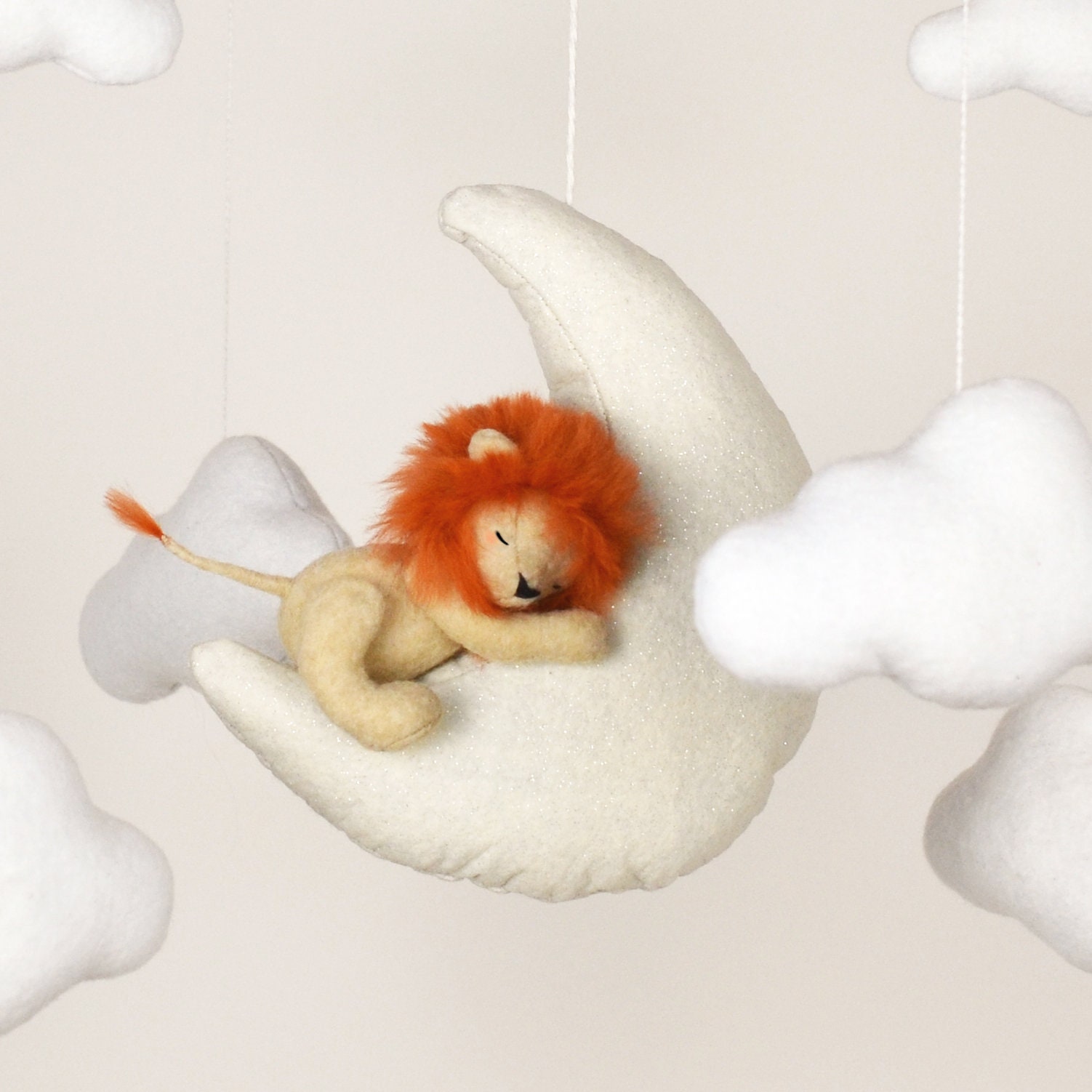 SUNNY the Lion Baby Cot Carousel | Etsy