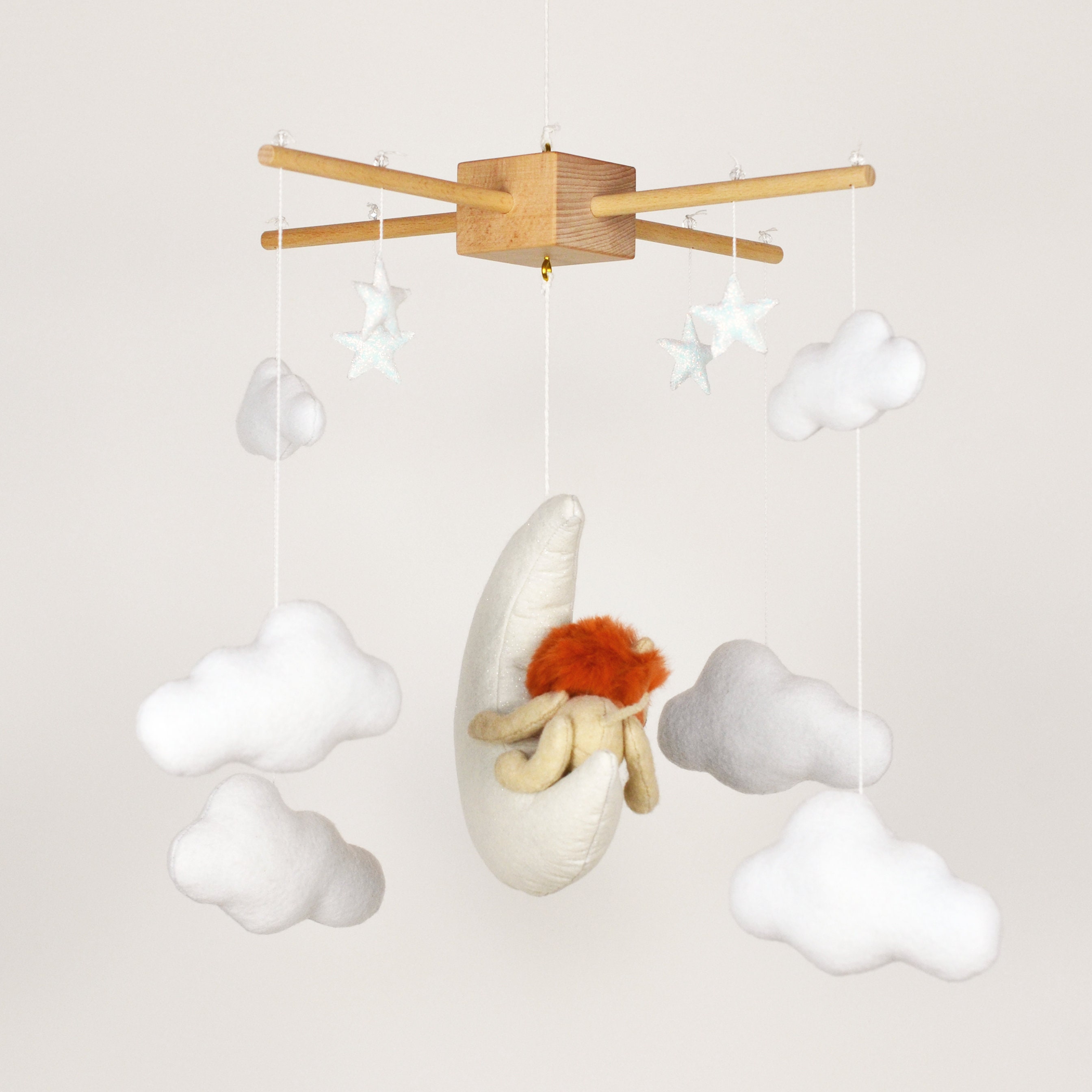 SUNNY the Lion Baby Cot Carousel | Etsy