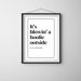 Scottish Slang Posters | It's Blowin' a Hoolie Ootside | Scottish Gift ...